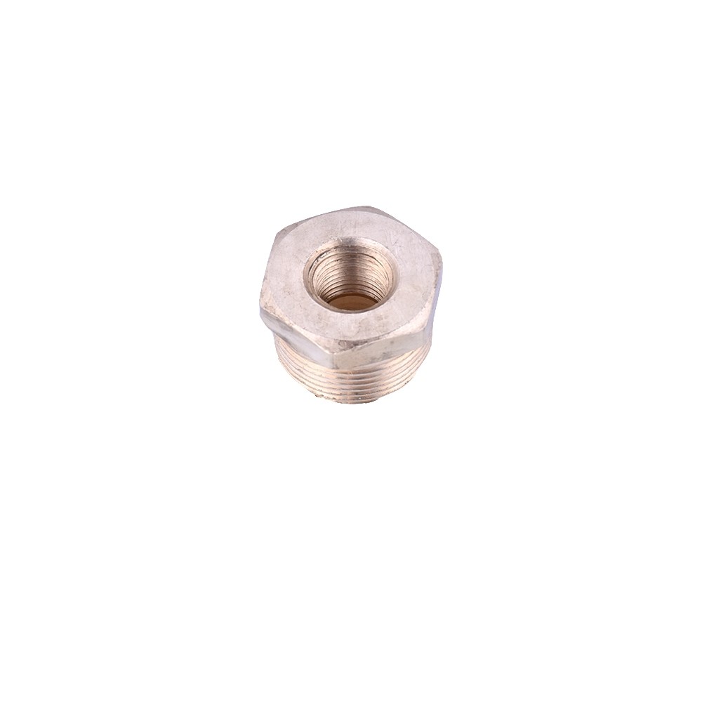3/4" x 1/4" threaded brass bushing