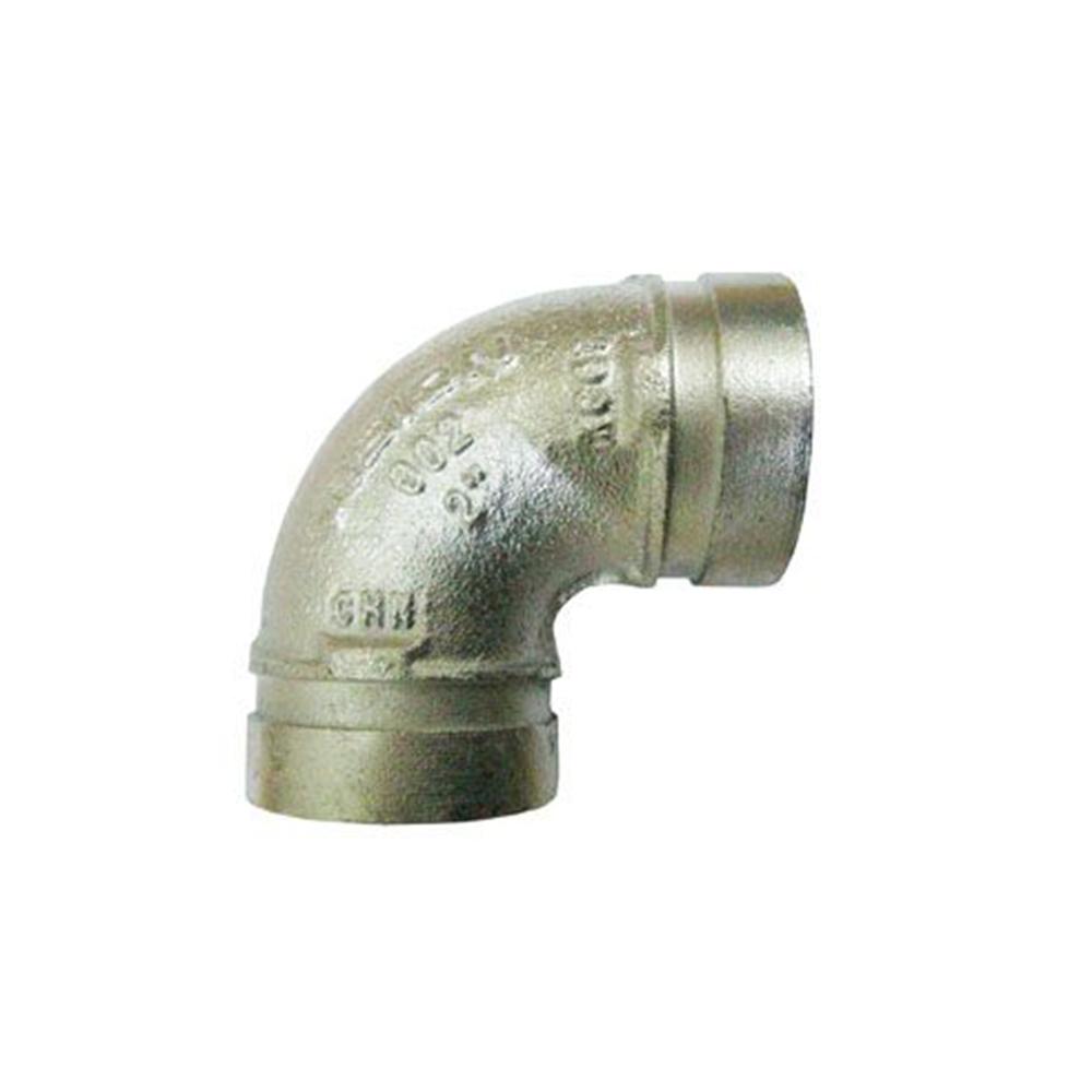 GALVANIZED Grooved 90 3Ó Elbow Short