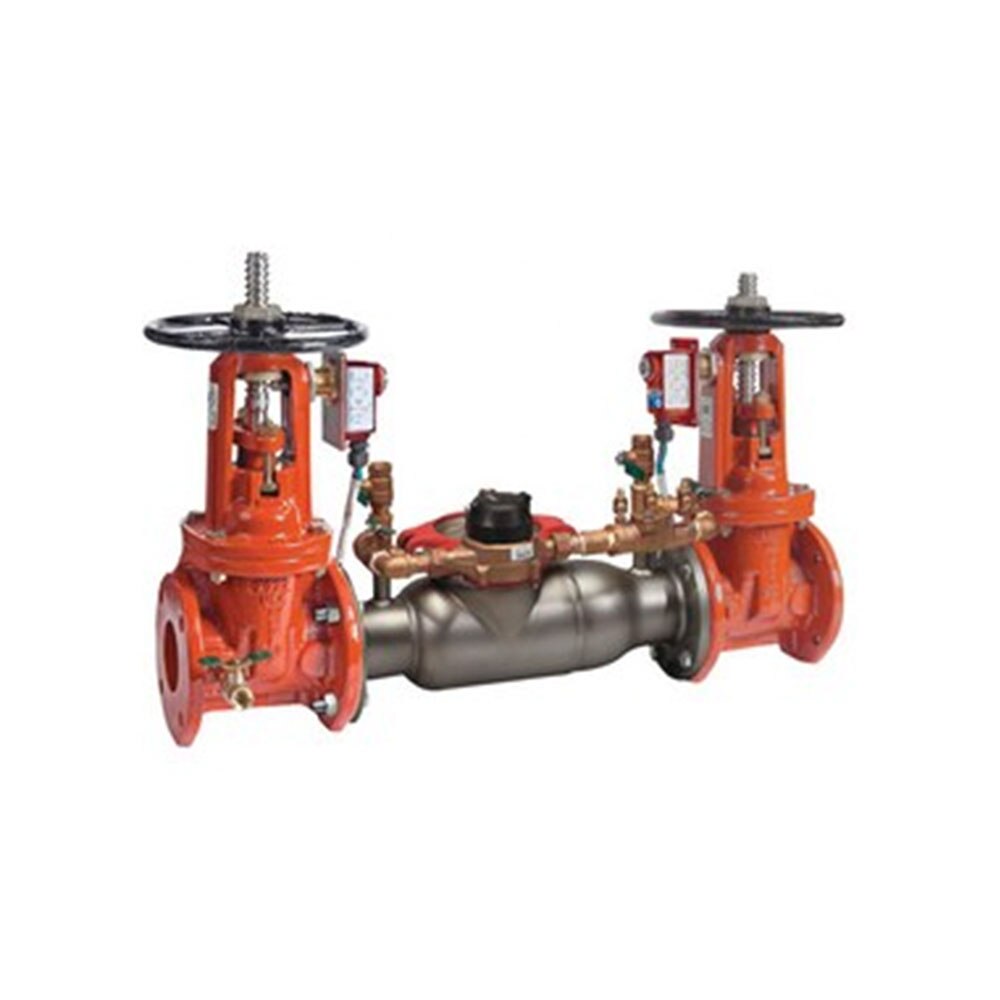 Ames 3000SS-OSY-TS-GPM 4" Double Check Detector Assembly